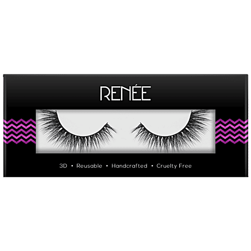 Buy Renee False Eyelashes - 3D, Made From Natural Fibres, Reusable ...