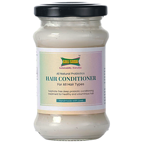 Buy Goli Soda Probiotics Hair Conditioner - All Natural, For Healthy ...