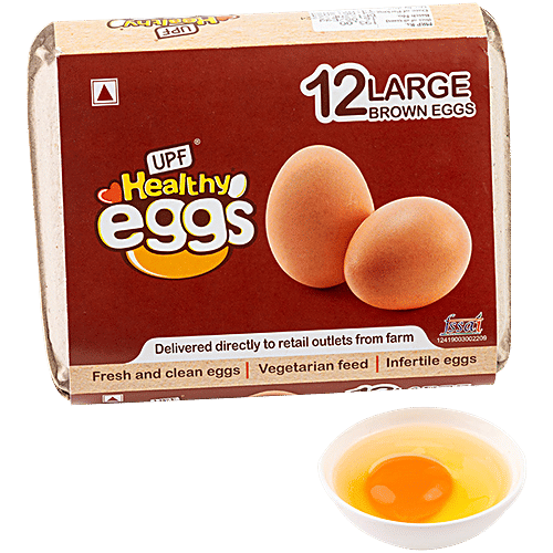 Buy UPF Healthy Brown Eggs - Large, Rich In Protein, Great For Bones ...