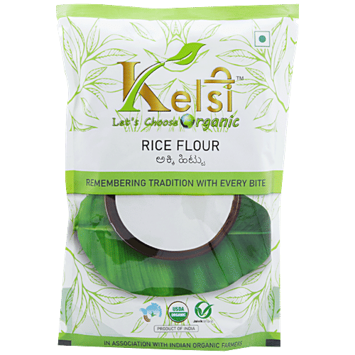 Buy Kelsi Organic Rice Flour - Rich In Macronutrients Online at Best ...
