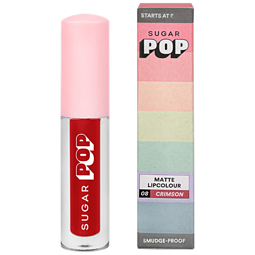 Buy Sugar Pop Matte Lip Colour - Long Lasting, Highly Pigmented, Smudge ...