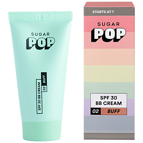 Buy SUGAR POP SPF 30 BB Cream - Lightweight, Hydrating, Smooth Finish ...