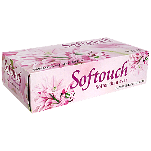 Buy Softouch Faical Tissues - 2 Ply Online at Best Price of Rs 90 ...
