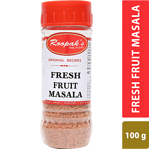 Buy ROOPAK'S PIK-N-PAY Fresh Fruit Masala - Natural & Pure, Spice Blend ...