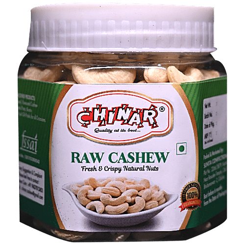 Buy Chinar Raw Cashew/Kaju - Fresh & Crispy, Medium Online at Best ...