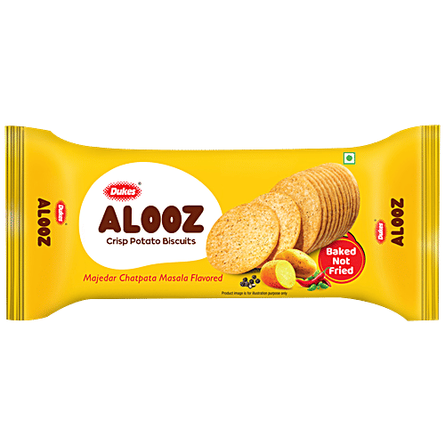 Buy Dukes Alooz Crisp Potato Biscuits - Spicy, Tangy, Masala Flavoured ...