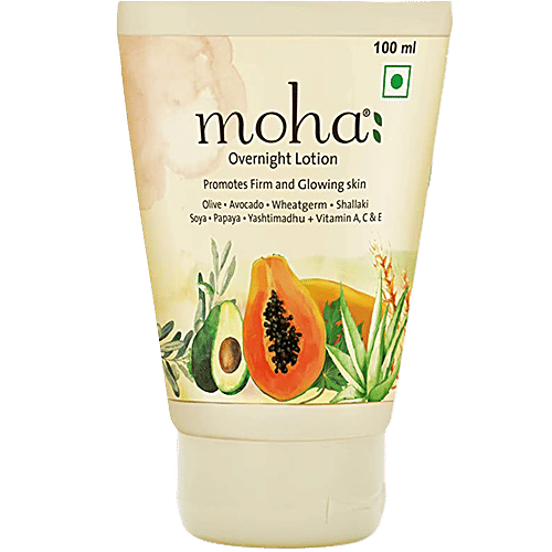Buy Moha Overnight Lotion - Promotes Firm & Glowing Skin Online at Best ...