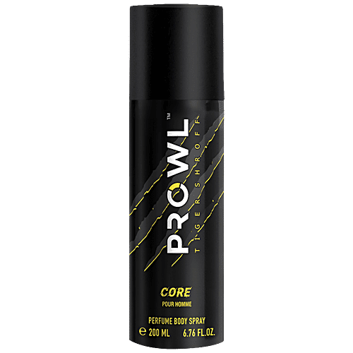 Buy Prowl By Tiger Shroff Core - Perfume Body Spray, Long-lasting ...