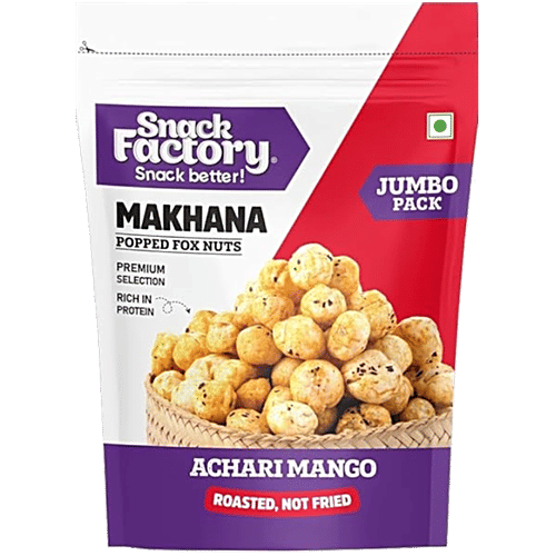 Buy Snack Factory Achari Mango Roasted Makhana Online at Best Price of ...