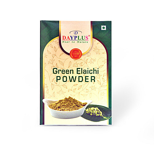 Buy Dayplus Green Elaichi Powder - Aromatic Spice, Adds Flavour, High ...