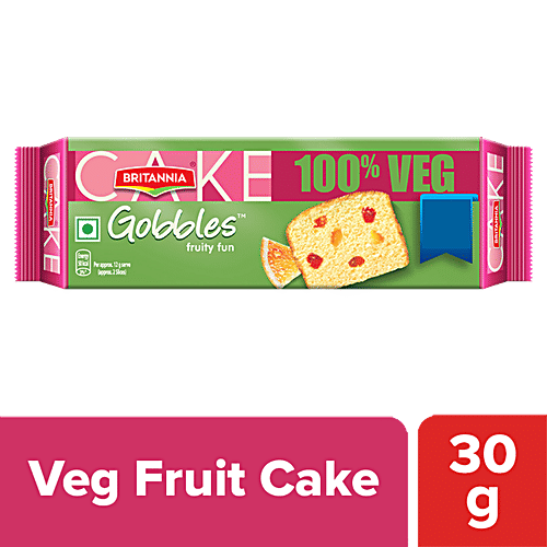 Buy Britannia Fruity Fun Gobbles Cake Online at Best Price of Rs 10 ...