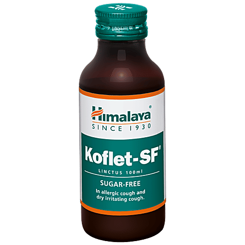 Buy Himalaya Koflet-SF Linctus - Helps Reduce Allergic & Dry Cough ...