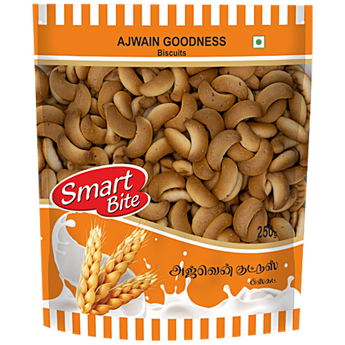 Buy Smart Bite Ajwain Goodness Biscuit - Crunchy Online at Best Price ...