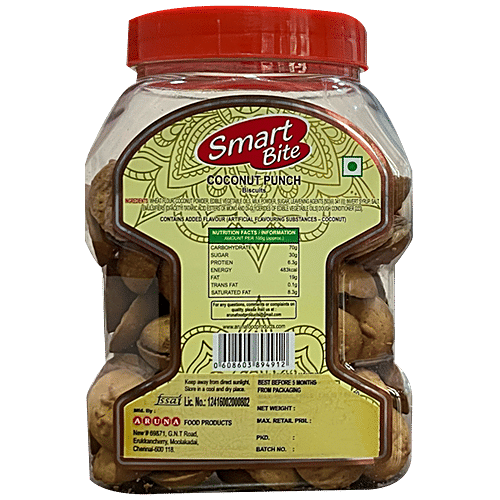 Buy Smart Bite Coconut Punch Biscuit - Crispy Online at Best Price of ...