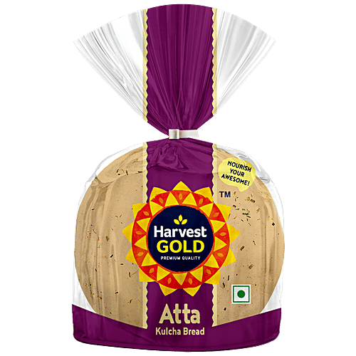 Buy Harvest Gold Atta Kulcha Bread - Premium Quality, Fresh, 100% ...