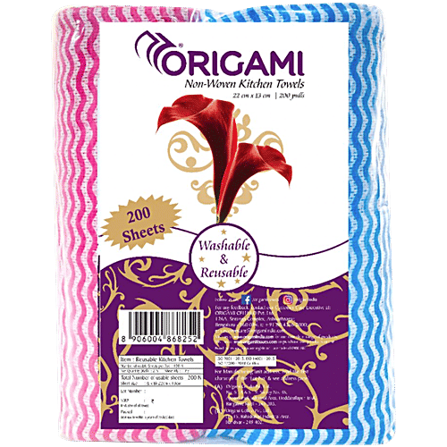 Buy Origami Non Woven Kitchen Towels Online at Best Price of Rs 281.21 ...