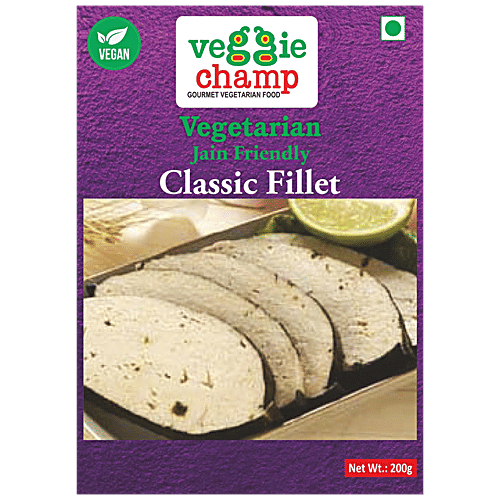 Buy VEGGIE CHAMP Vegetarian Classic Fillet - Vegan, Rich In Plant ...
