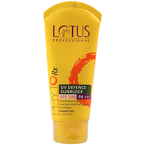 Buy Lotus Professional PhytoRx UV Defence Sunblock - SPF 100, PA ...