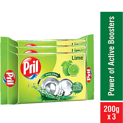 Buy Pril Dishwash Bar Lime Online at Best Price of Rs 54 - bigbasket