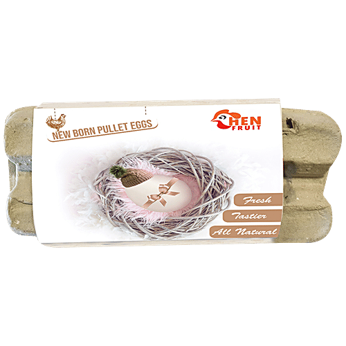 Buy HenFruit Pullet Eggs - New Born, Fresh, 100% Natural, High Protein ...