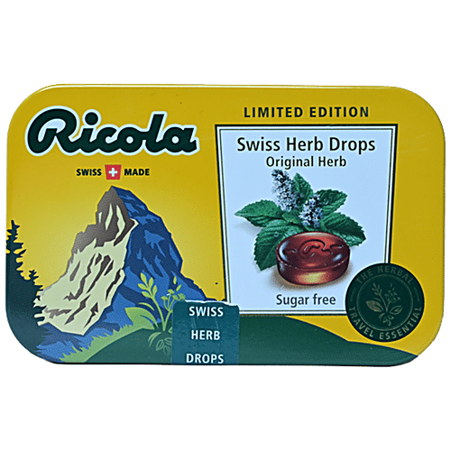 Buy Ricola Swiss Herb Drops - Original Herb, Sugar-free, Soothing, Great Taste Online at Best ...