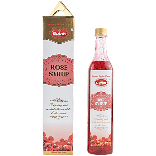 Buy Gulab Rose Syrup Online at Best Price of Rs 196.92 - bigbasket