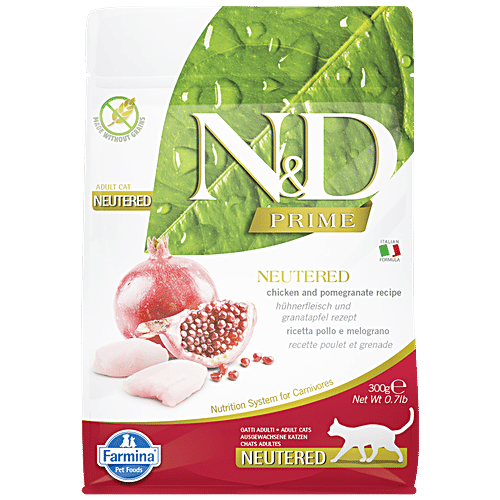 Buy Farmina Pet Foods N&D Prime Cat Dry Food - Chicken & Pomegranate ...