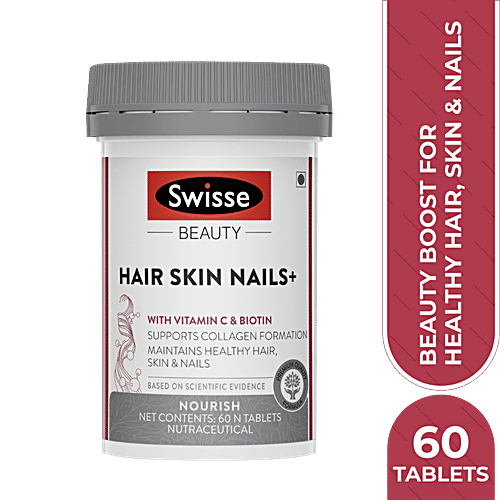 Buy Swisse Beauty - Biotin+ Tablets, With Nicotinamide, Rose Hips ...