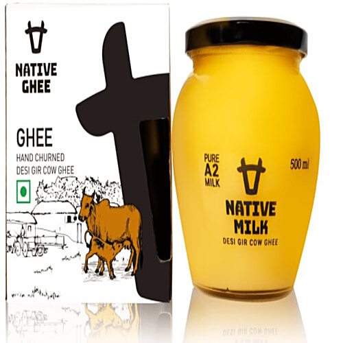 Buy Native A2 Desi Gir Cow Ghee - Pure, Rich In Vitamins, Promotes ...