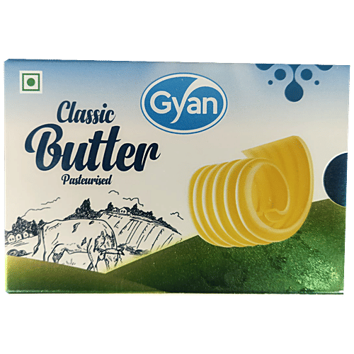 Buy Gyan Pasteurised Table Butter - Classic, Smooth & Creamy Online at ...