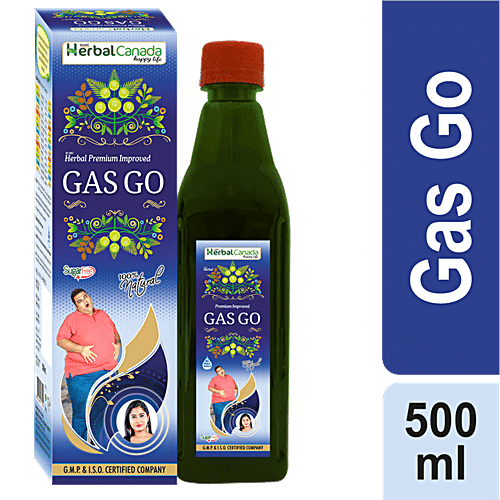 Buy Herbal Canada Gas Go - 100% Natural, Sugar-Free, Aids Digestion ...