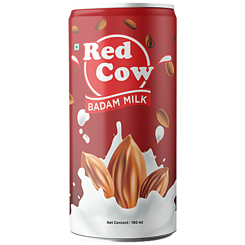 Buy Red Cow Badam Flavoured Milk - Rich In Vitamins, Dairy-Based Drink ...