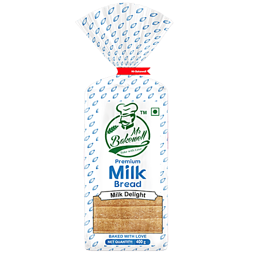 Buy Mr Bakewell Premium Milk Bread - Rich In Nutrients, Healthy, For ...