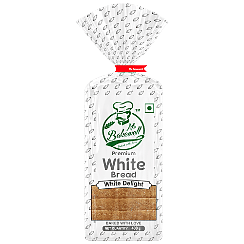 Buy Mr Bakewell Premium White Bread - Rich In Nutrients, Healthy, For ...