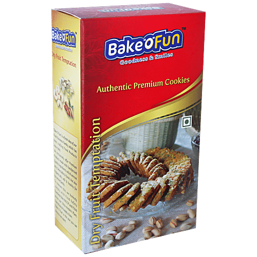 Buy Bake O Fun Dry Fruit Temptation Cookies Online at Best Price of Rs ...