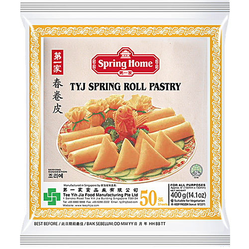 Buy Spring Home TYJ Spring Roll Pastry - For All Purposes & Starters ...