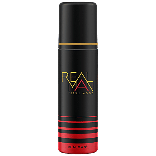 Buy Realman Fresh Mood Deodorant - Refreshing Fragrance, Prevents Body ...