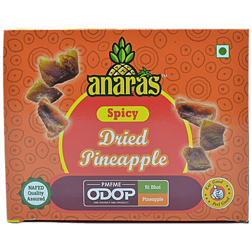 Buy Anaras Dried Pineapple - Sweet & Spicy Online at Best Price of Rs ...