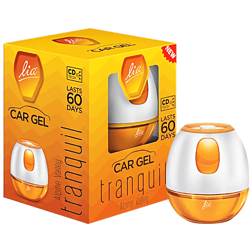 Buy Lia Car Gel - Alpine Valley, Tranquil, Lasts 60 Days, Eliminates ...