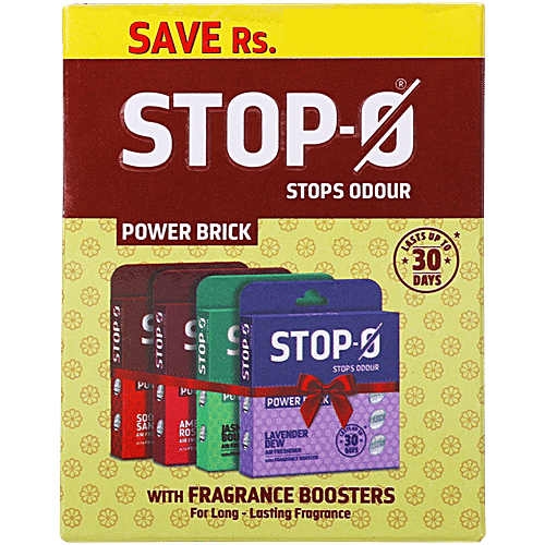 Buy Stop-O Power Brick Air Freshener Blocks - Assorted Flavours Online ...