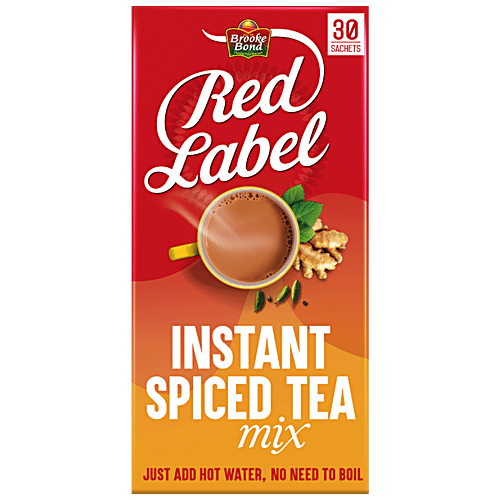 Buy Red Label Instant Spiced Tea Mix - Rich Flavour & Aroma, Add Hot ...