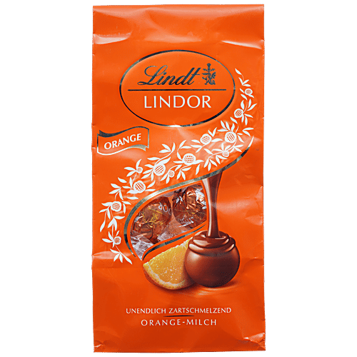 Buy Lindt Lindor Orange Chocolate Masterpiece - World Class Online at ...