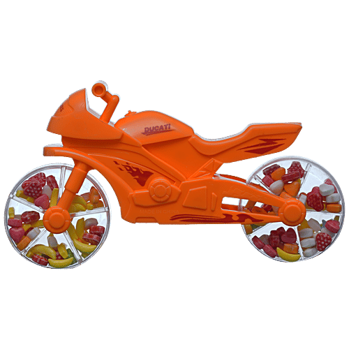 Buy Toy Candy Bike Orange Glucose Candy For Kids Online at Best Price ...