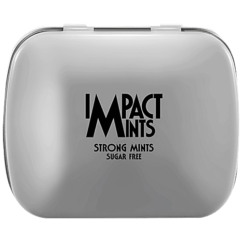 Buy Impact Mint Sugar Free Mint - Strong, Peppermint Flavoured Online ...