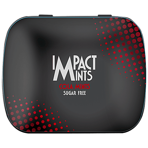 Buy Impact Mint Sugar Free Cola Mint - 100% Vegetarian, Refreshing Feel ...