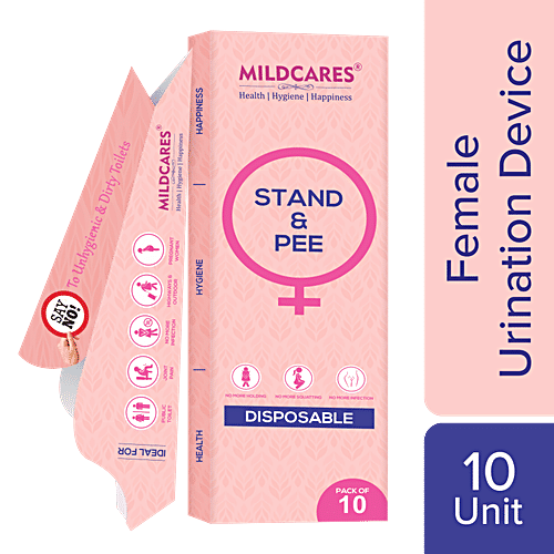 Buy Mildcares Stand & Pee - Female Urination Device, Funnel Disposable ...