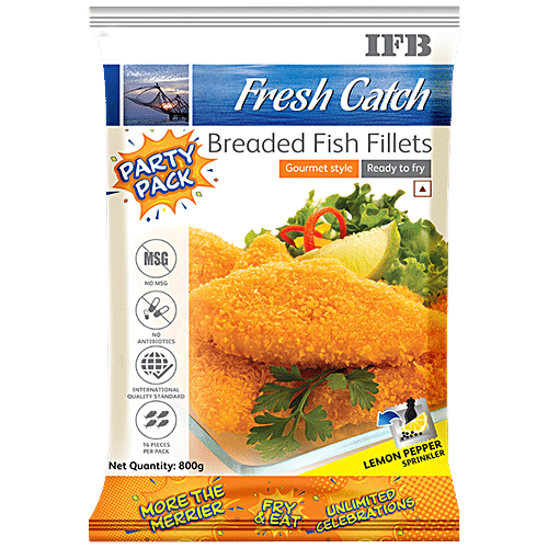 Buy IFB Fresh Catch Breaded Fish Fillets - Crispy & Crunchy, Ready To ...