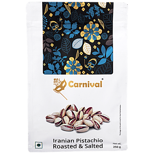 Buy Carnival Roasted & Salted Pistachio - Rich In Protein, Roasted ...