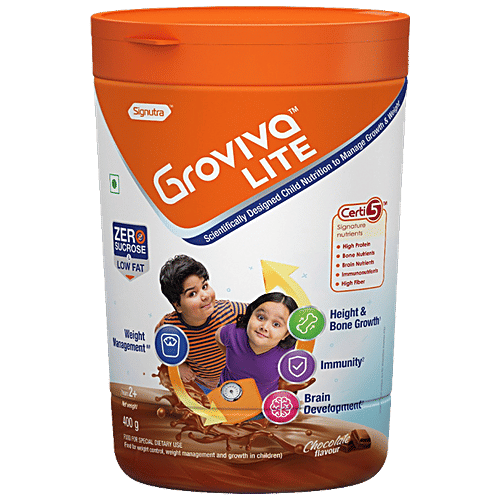 Buy Groviva Lite Scientifically Designed Child Nutrition To Manage ...