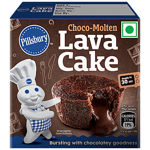 Buy Pillsbury Choco-Molten Lava Cake - Rich & Velvety, Ready In 30 ...